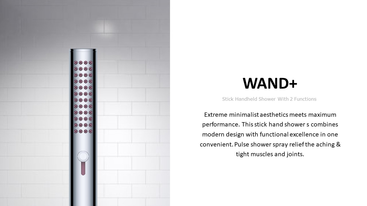 News - Wand+ Multifunctional Stick hand shower